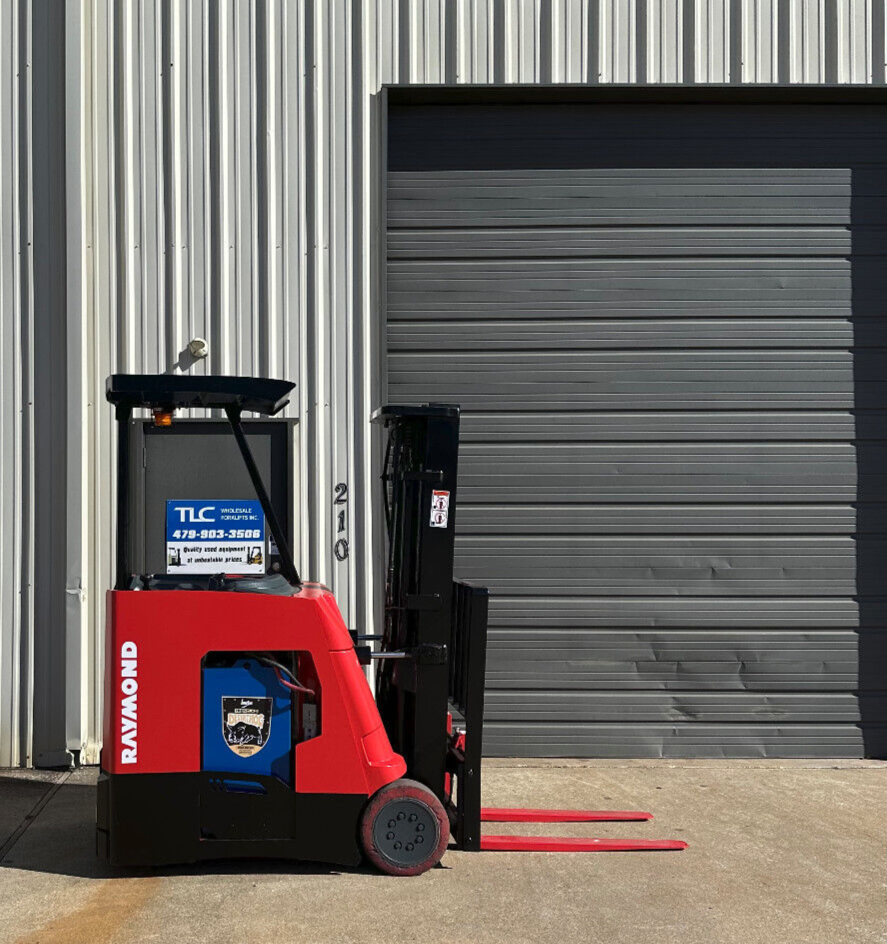 2014 Raymond 415-C30TT Forklift - Stand Up Electric Dock Stocker - 2584 ...