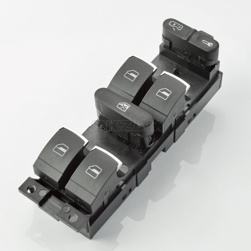 ELECTRIC WINDOW MASTER CONTROL SWITCH UNIT FRONT RIGHT FOR VW PASSAT 3B ...