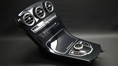 OEM 16-18 MERCEDES GLC W253 X253 C253 CENTRE CONSOLE GLOSS BLACK ...