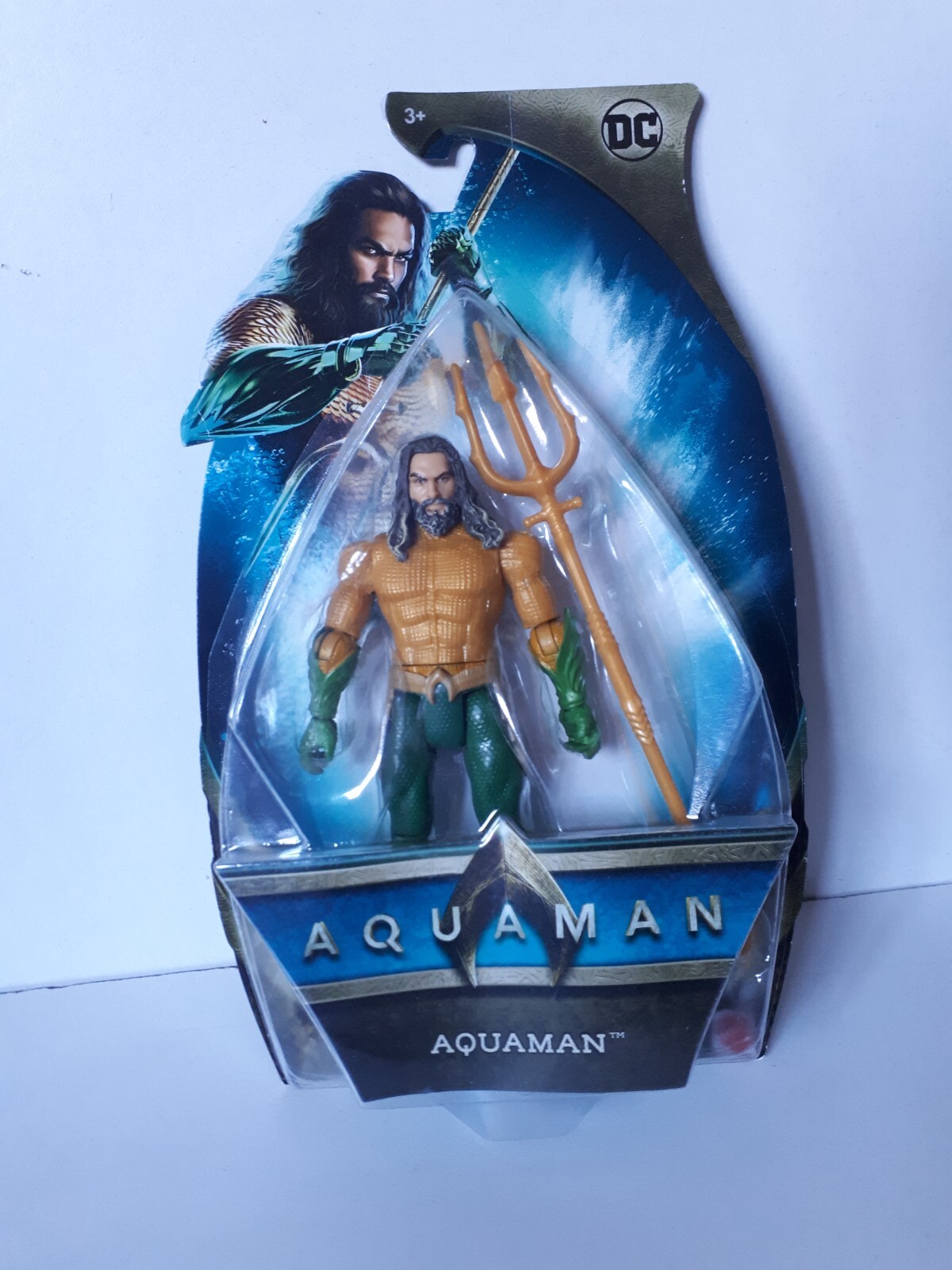 AQUAMAN MATTEL JASON MAMOA MOVIE - DC COMICS 2018 ACTION FIGURE NEW 6 ...