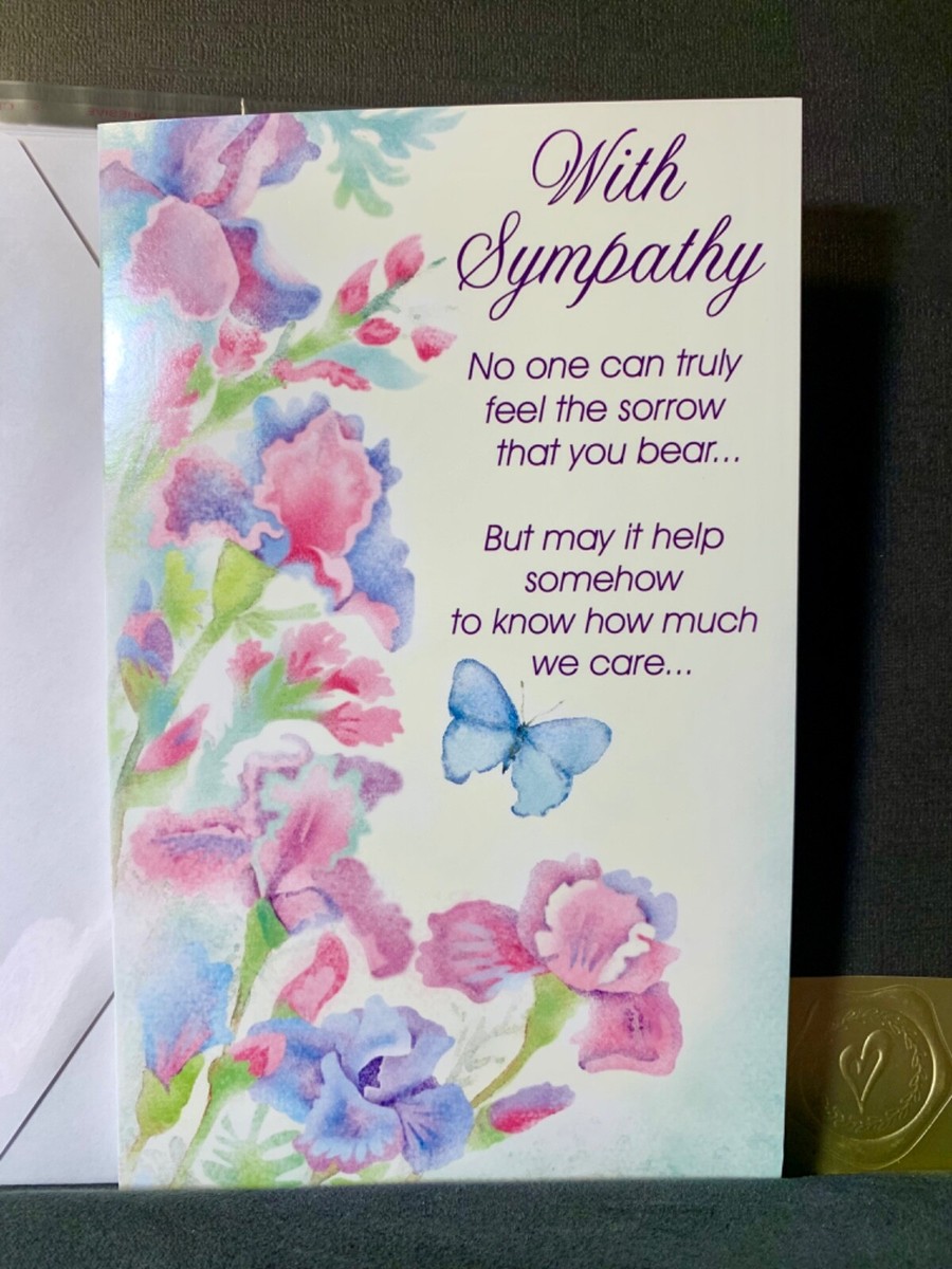 Sympathy Greeting Cards Deepest Printable Sympathy Card — Susan