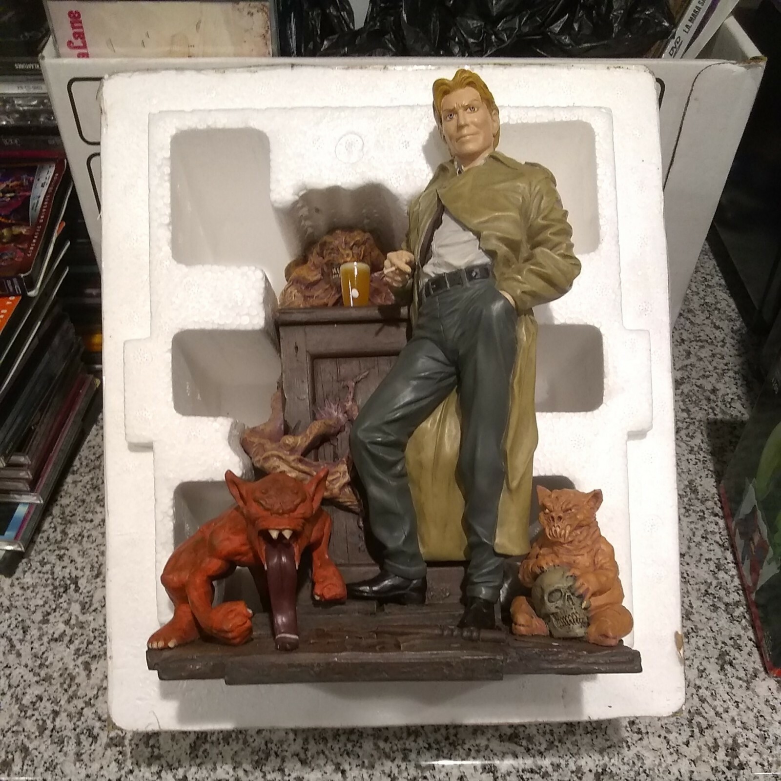 Hellblazer John Constantine Statue | DC Direct | Vertigo | eBay