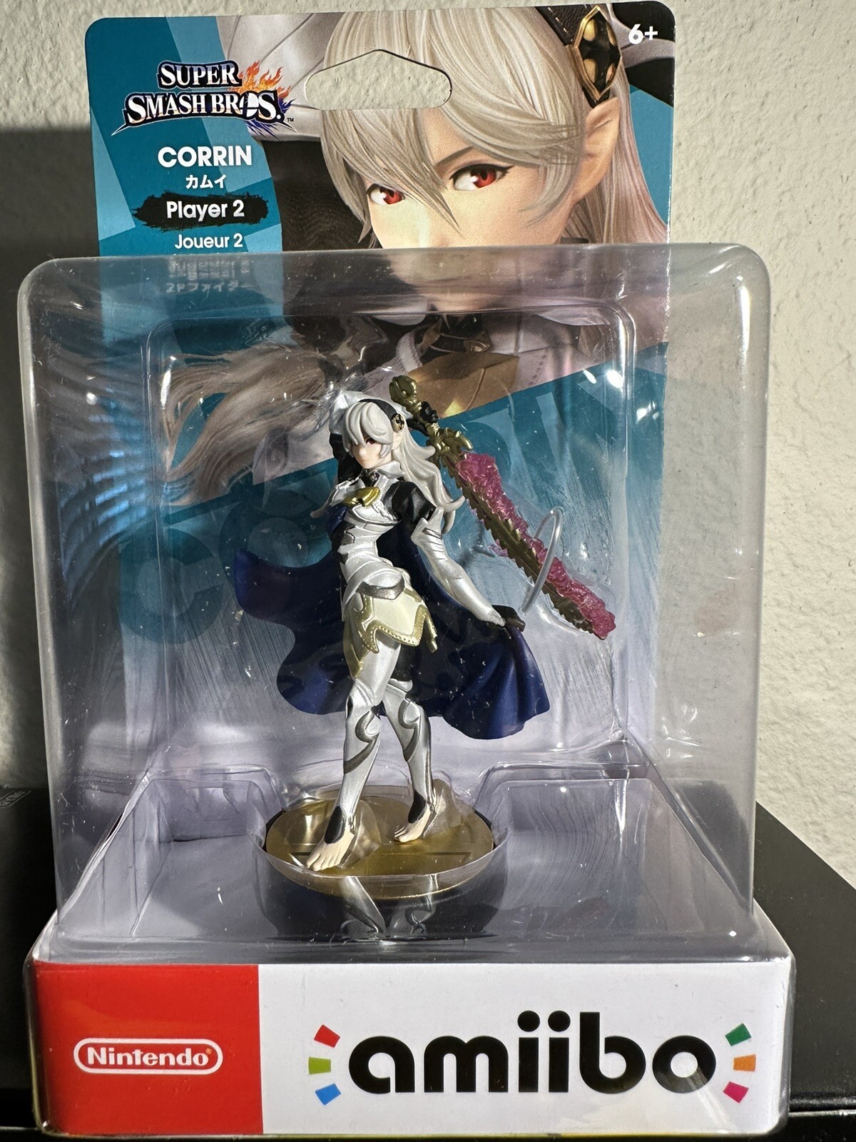 Fire Emblem Corrin Amiibo Super Smash Bros figure | eBay