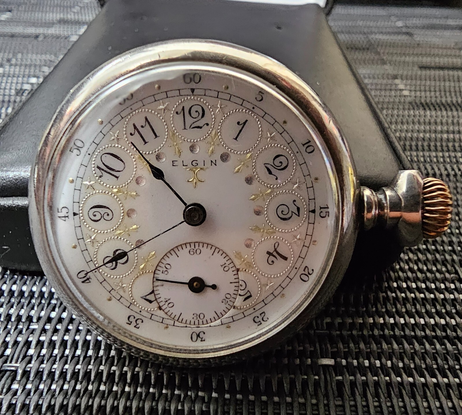 Antique 1912 Elgin Grade 320 Pocket Watch Sterling Case / 0s / 7j ...