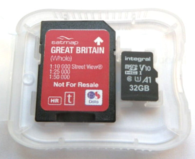 Satmap Premium (GB Whole) SD Map Card @ 1:10, 1.25, 1:50k | eBay UK