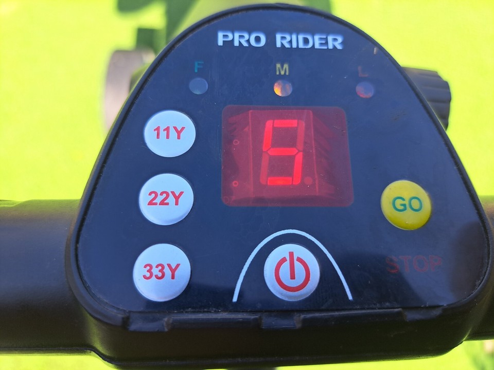 Pro Rider Electric Golf Trolley With 18 Hole Battery And Carry Bag. (No ...