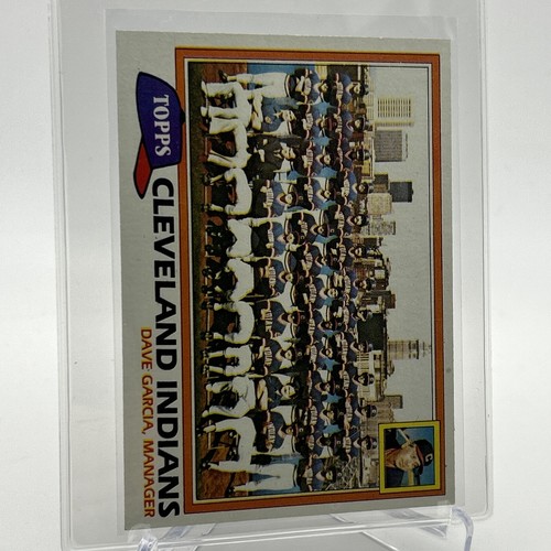 1981 Topps Cleveland Indians Checklist Baseball Card #665 NM-Mint FREE ...