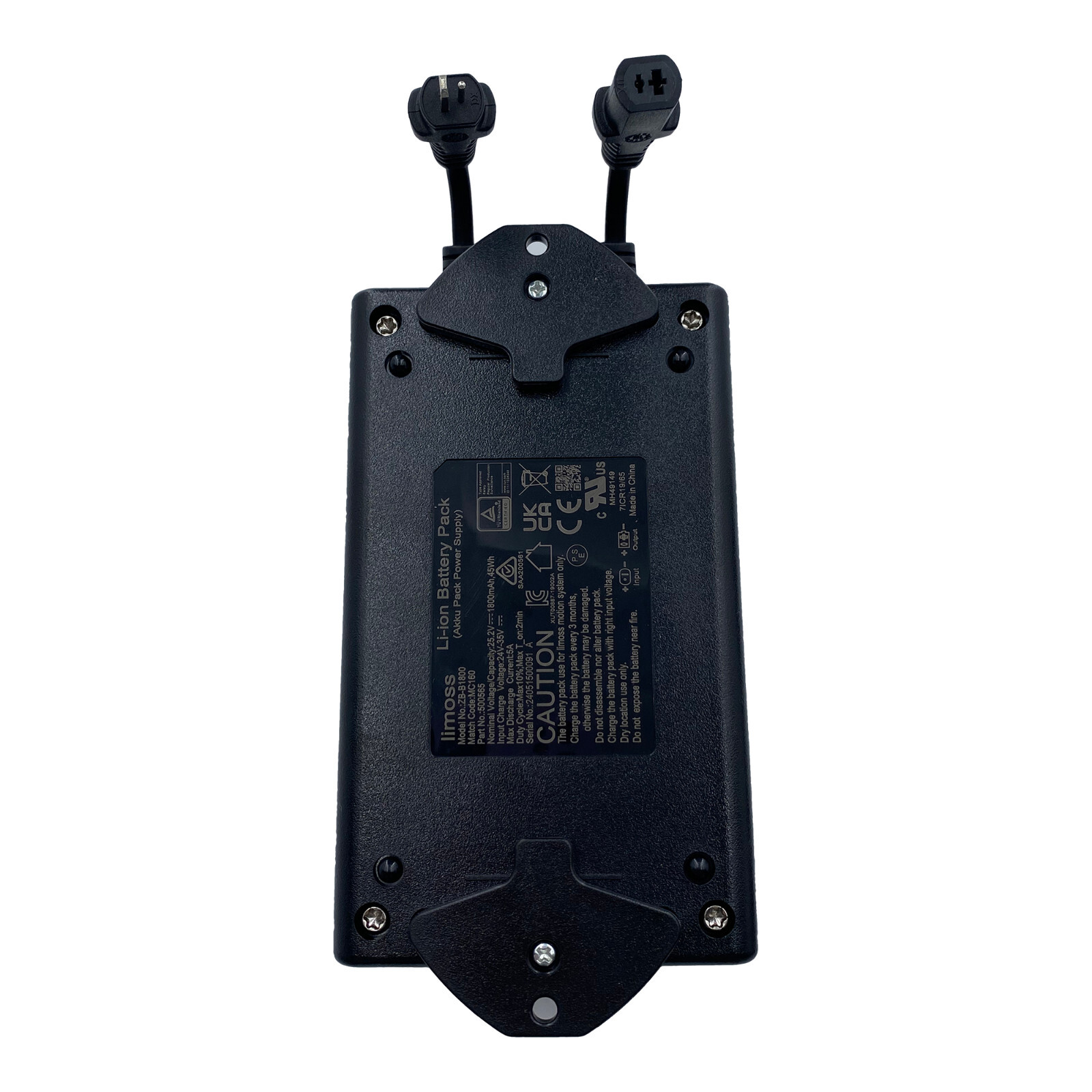 Limoss Akku Battery Pack Power Supply Model ZB-B1800 Kits for Power ...