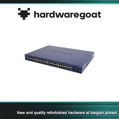 Netgear GS748T 48-Port Gigabit Smart Switch +Rack Mounts.0 | eBay UK