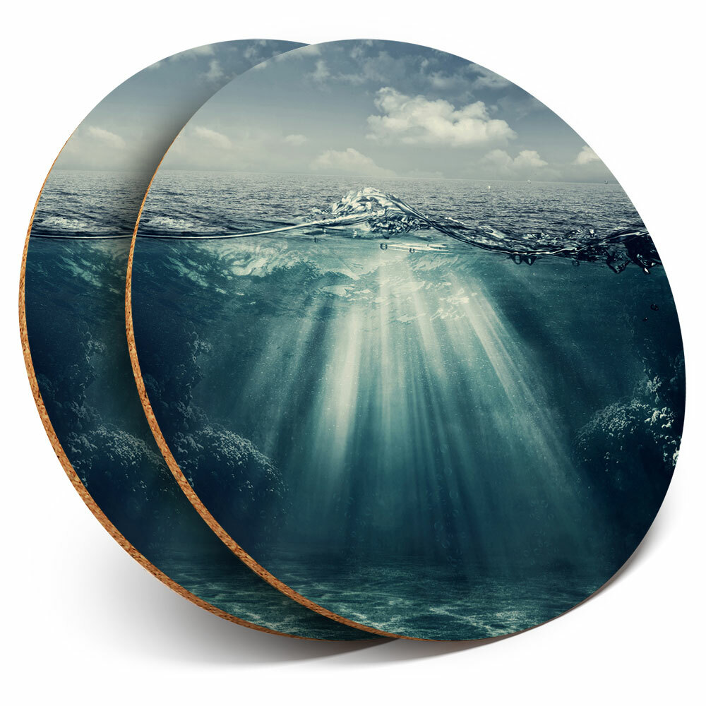 2 x Coasters - Underwater Lake Sea Scuba Diving Home Gift #24538 | eBay UK