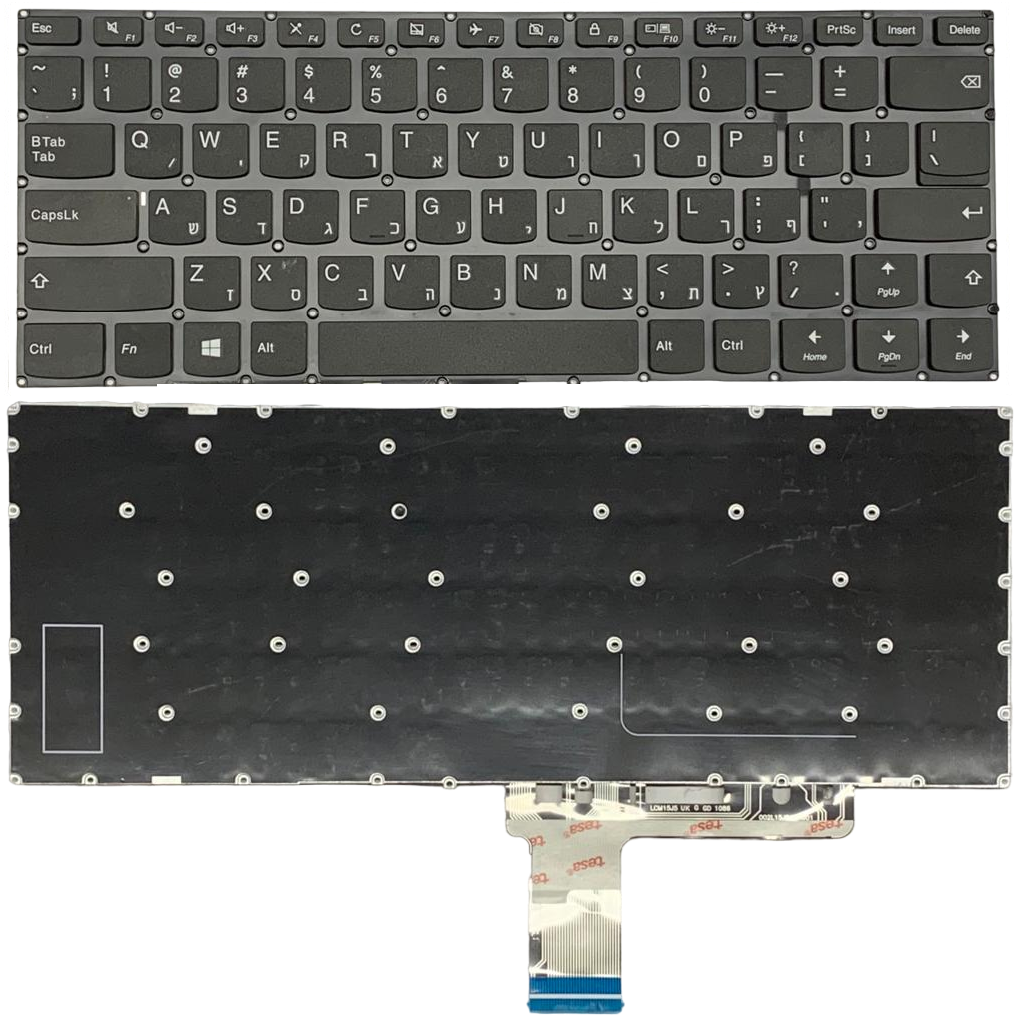 HB ORIGINAL KEYBOARD FOR LENOVO IDEAPAD 310-14ISK 310S-14IKB 510S-14ISK ...