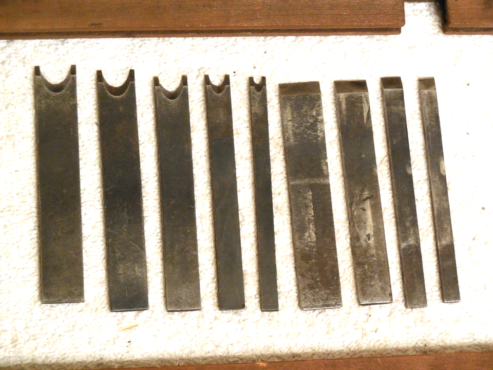 Lot of 9 Stanley No. 45 & 55; Cutters Irons For Combination Plane | eBay