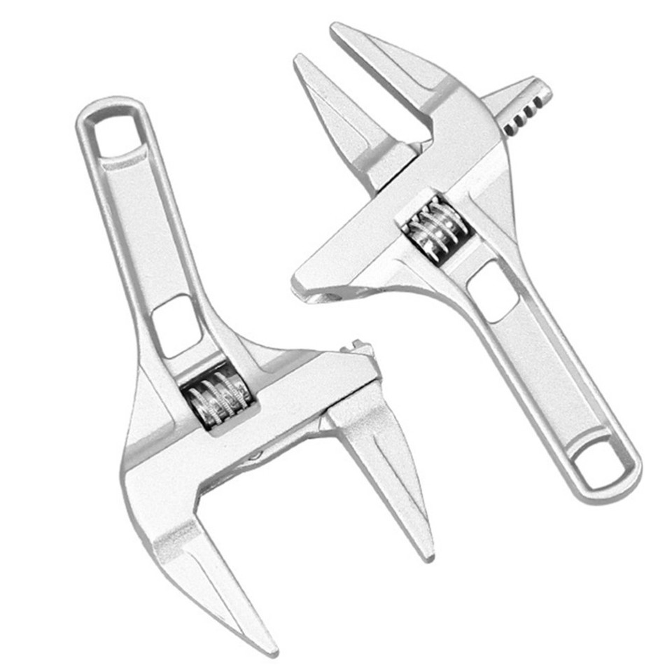 1PC Bathroom Monkey Wrench Drainer Wrench Adjustable Spanner Air ...