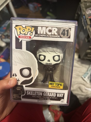 Funko Pop! Rocks MCR Skeleton Gerard Way Vinyl Figure #41 ORIGINAL ...