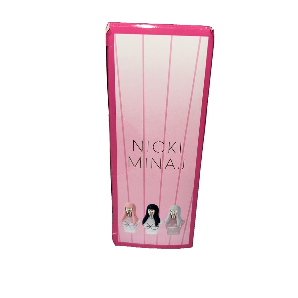 Minajesty Nicki Minaj Perfume EDP .25 Oz Mini Set Pink Friday Special ...