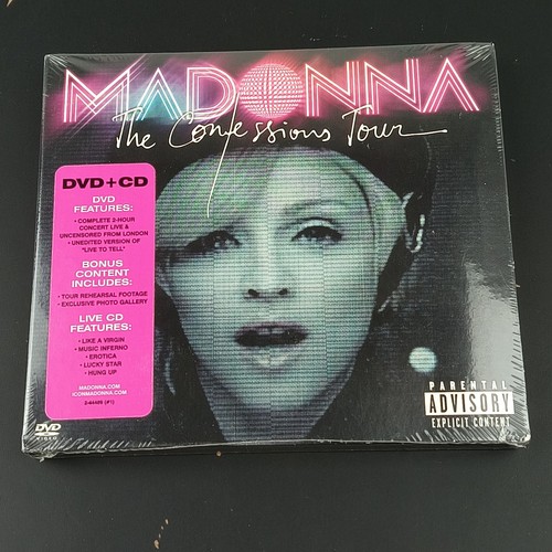 Madonna : The Confessions Tour CD Album with DVD 2 discs 2007 New Seal ...