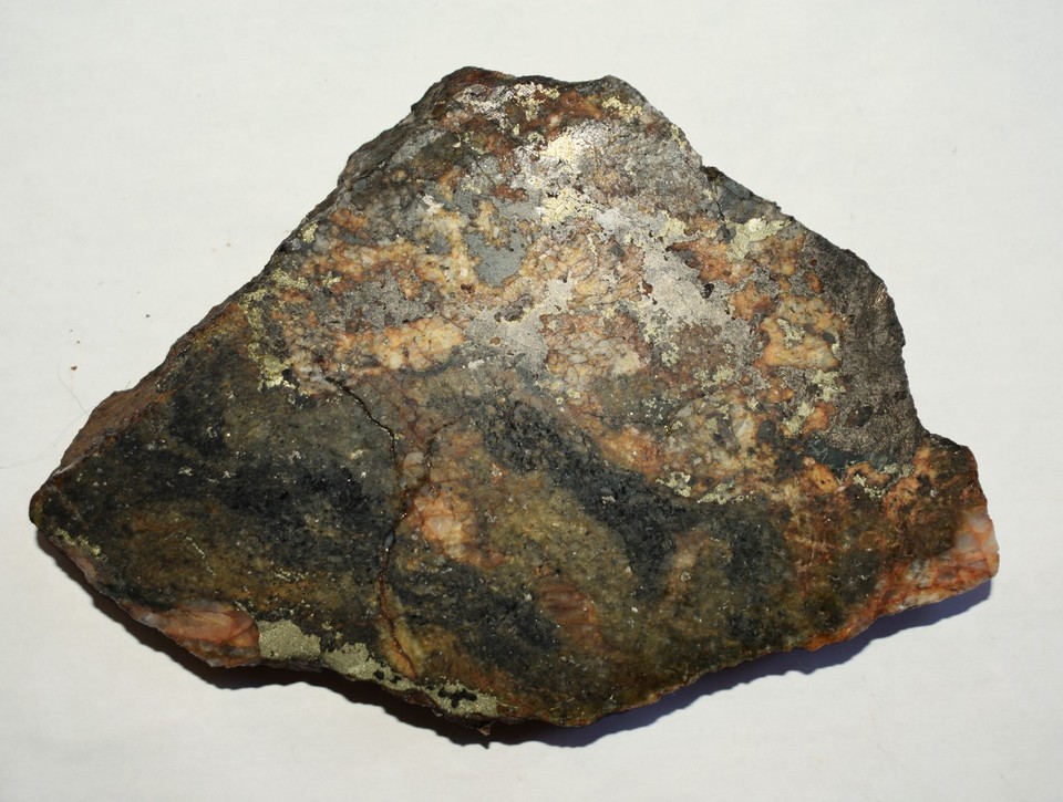 Auriferous-Argentiferous Electrum Gold Silver Ore Knob Copper Mine N ...