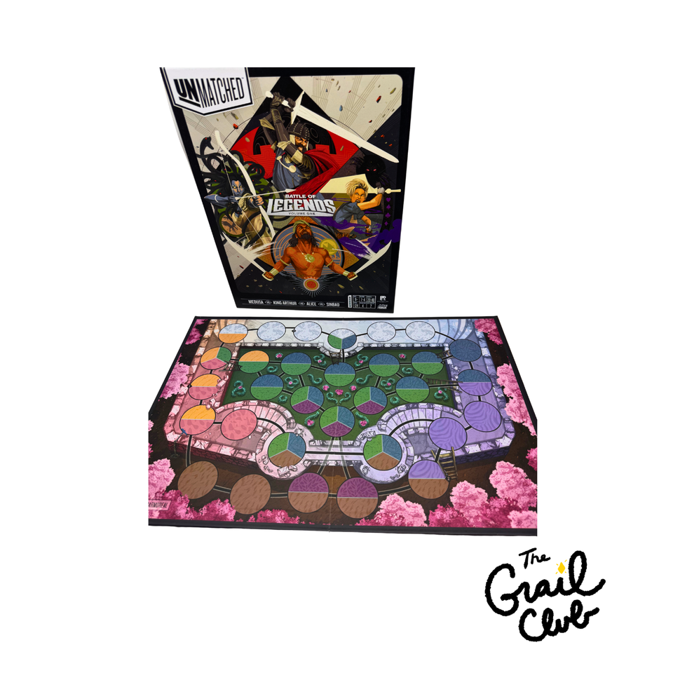 UNMATCHED Battle of Legends Volume 1 Board Game by Restoration Games ...