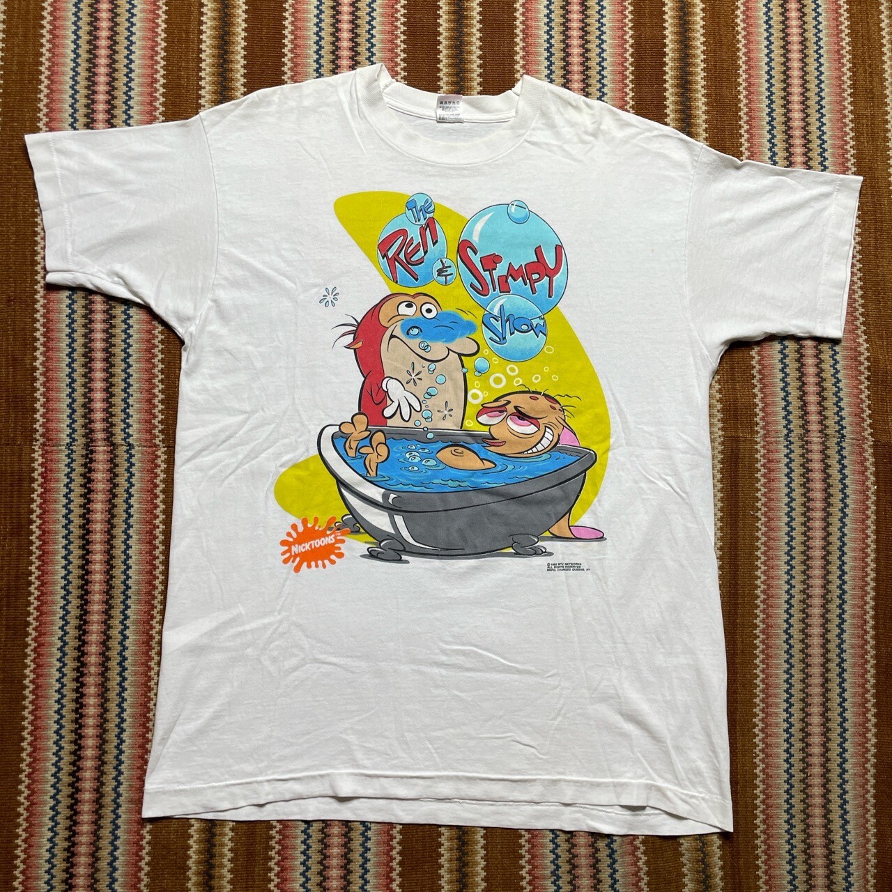 Vintage 1992 90s Ren and Stimpy Nicktoons MTV Cartoon… - Gem