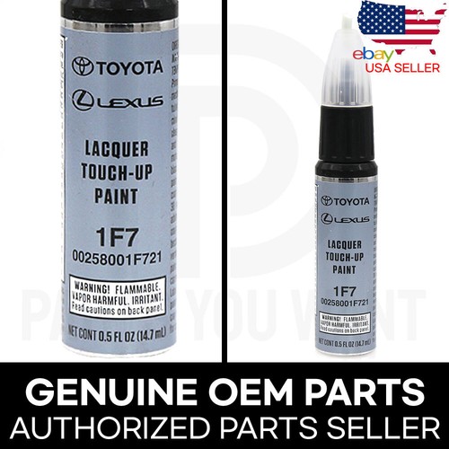 GENUINE Toyota Lexus OEM Touch Up Paint 00258-001F7-21 - Classic Silver ...
