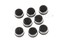 Genuine Hex Nut Bolt Cover Cap x8 pcs BMW ROLLS-ROYCE Alpina Hybrid ...