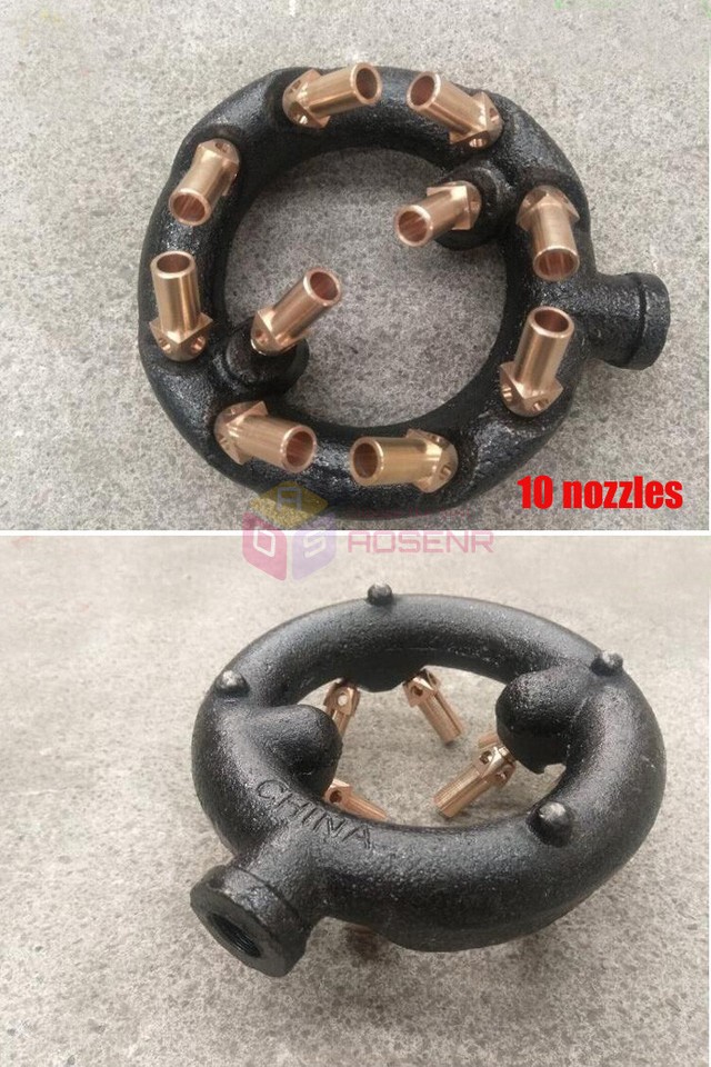 Cast Iron 88 Nozzles Gas Jet Tips Burner for Kitchen Cooking Propane ...