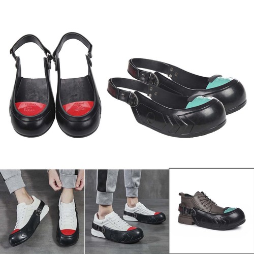Steel Toe Cap Safety Overshoes Anti Smash Cover for Visitors Workers ...