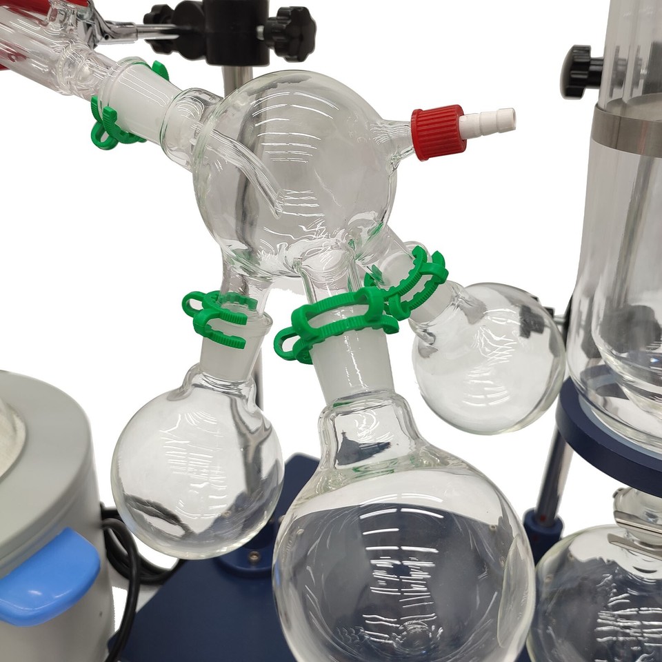 Short Path Distillation Kit 2L Molecular Distiller w/ Cold Trap ...