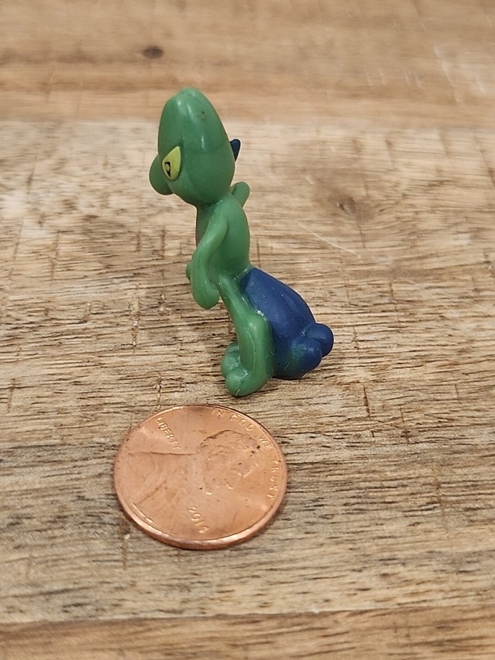Rare Vtg. Pokemon Game Mini Master PVC Figure Treecko Grass Type ...