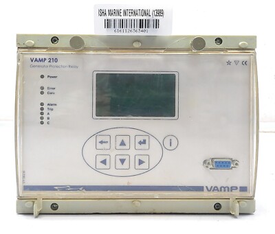 Vamp Ltd. Generator Protection Relay VAMP210-030909 | eBay
