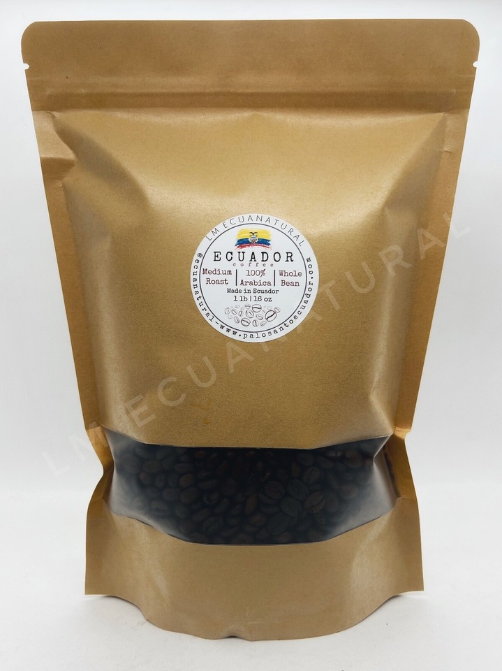 Ecuadorian Arabica Whole Coffee Beans Natural Made in Loja Ecuador | eBay