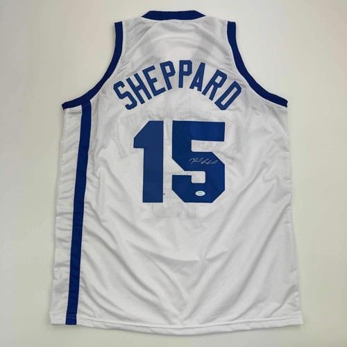 Autographed/Signed Reed Sheppard Kentucky White College Jersey PSA COA ...