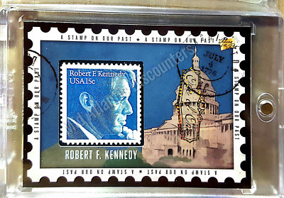 Collectors Card Robert F. Kennedy Stamp First Issued on January 12,1979 ...