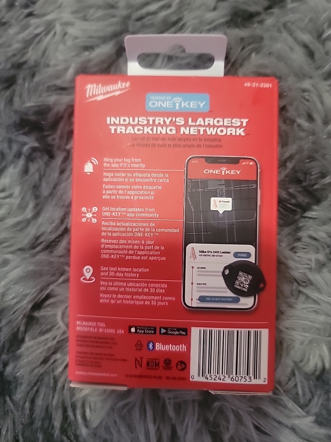 Milwaukee One-Key Bluetooth Tracking Tag 48-21-2301 for sale online | eBay