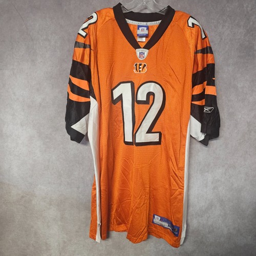 VTG Reebok Authentic NFL Cincinnati Bengals Hoffmann 12 Jersey Mens 52 ...