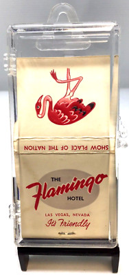 Vintage Flamingo Casino Las Vegas Thick-Stick Matches w/Protective Case ...