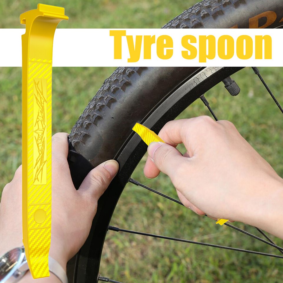 Bike Tire Lever Cycling Tire Lever Pry Bar Tyre Opener Breaker (Yellow ...