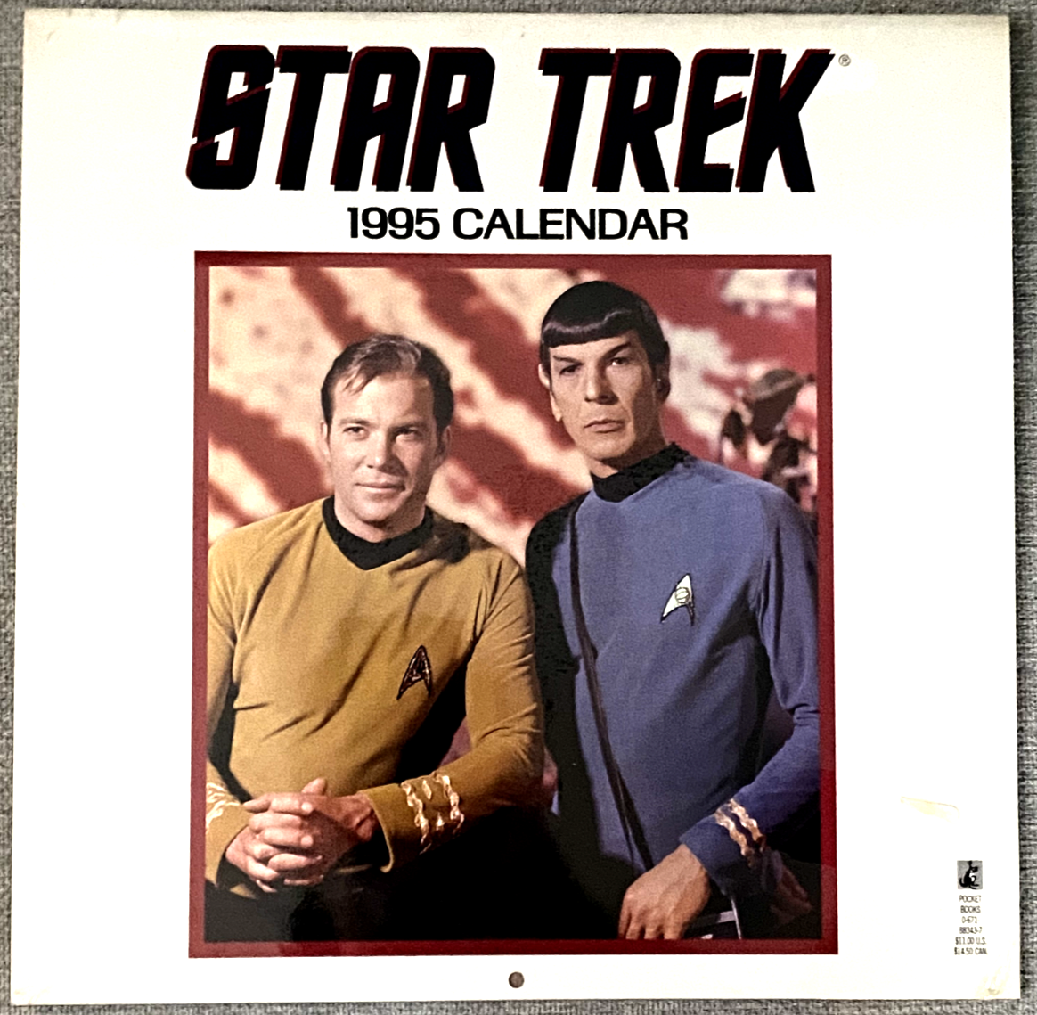 Star Trek 1995 Wall Calendar Pocket Books NEW | eBay