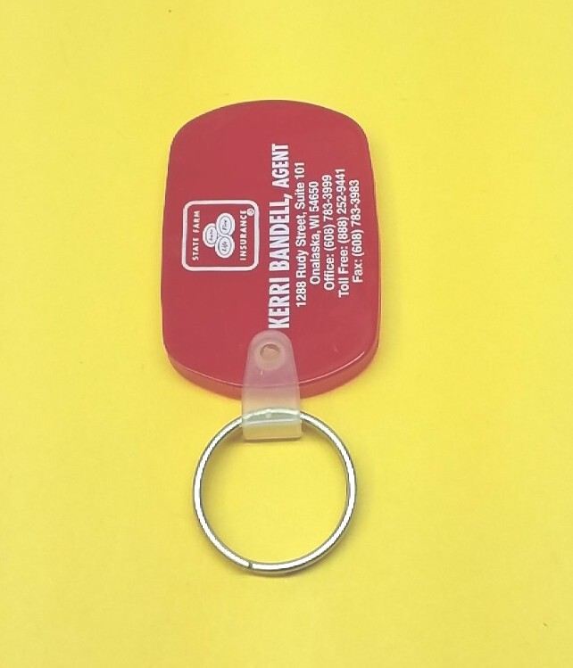 State Farm Insurance Agency Kerri Bandell Keychain Ring Onalaska ...