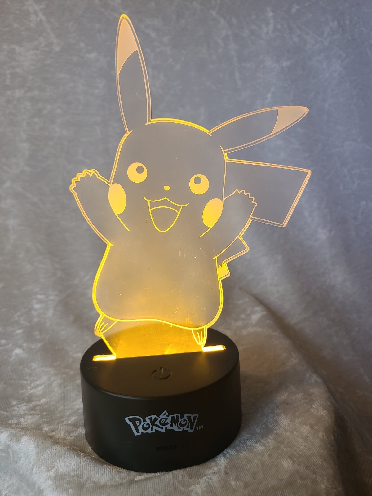 3D Nightlight Night Light Desk Lamp LED Pokemon EUC Pikachu | eBay