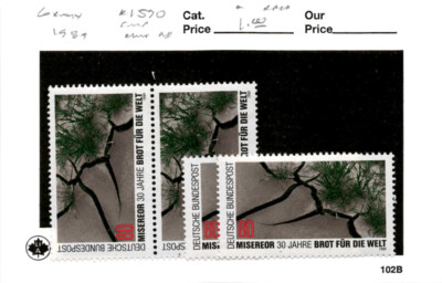 Germany, Postage Stamp, #1570 (4 Ea) Mint NH, 1989 Misereor (AC) | eBay