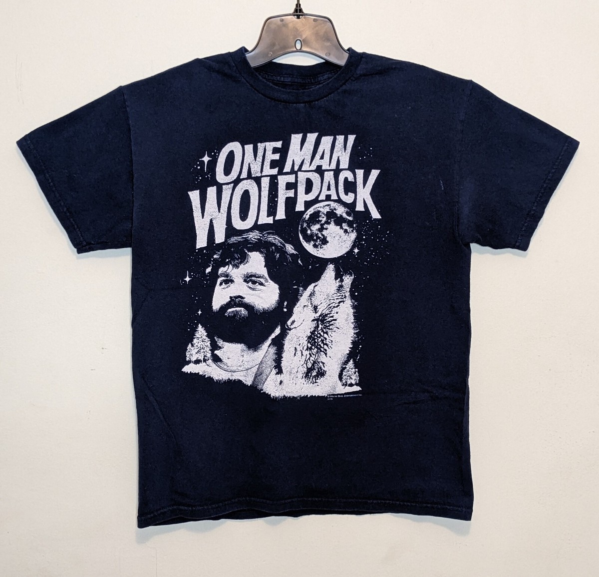 One Man Wolf Pack Logo The Hangover One Man Wolf Pack Vintage Shirt,