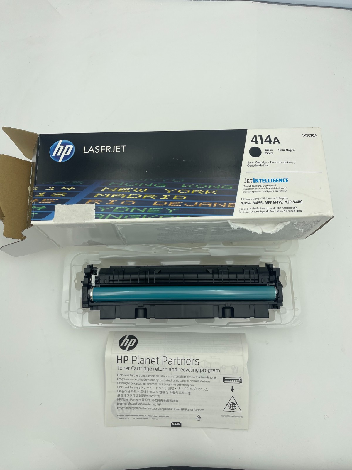 HP LaserJet 414A Black W2020A Toner Cartridge With Open Box | eBay