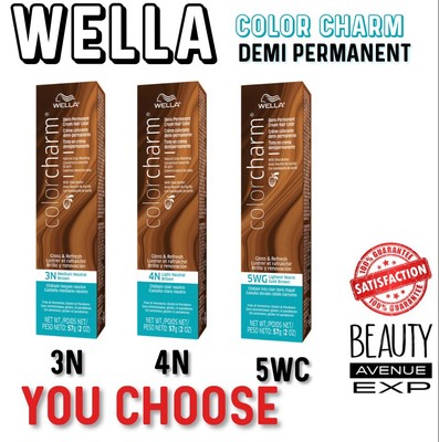 **NEW** WELLA Color Charm Demi Permanent Hair Color 2oz (Pick Your ...