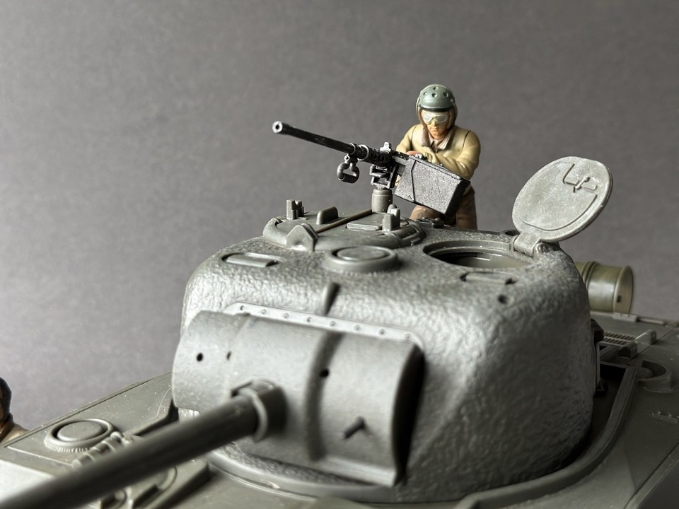 Bravo Team 1:18 WWII M4A3 Sherman Tank + 3x Ultimate Soldier Crew ...