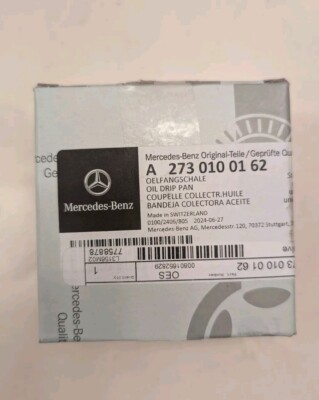 Genuine MERCEDES Oil drip pan 2730100162 | eBay