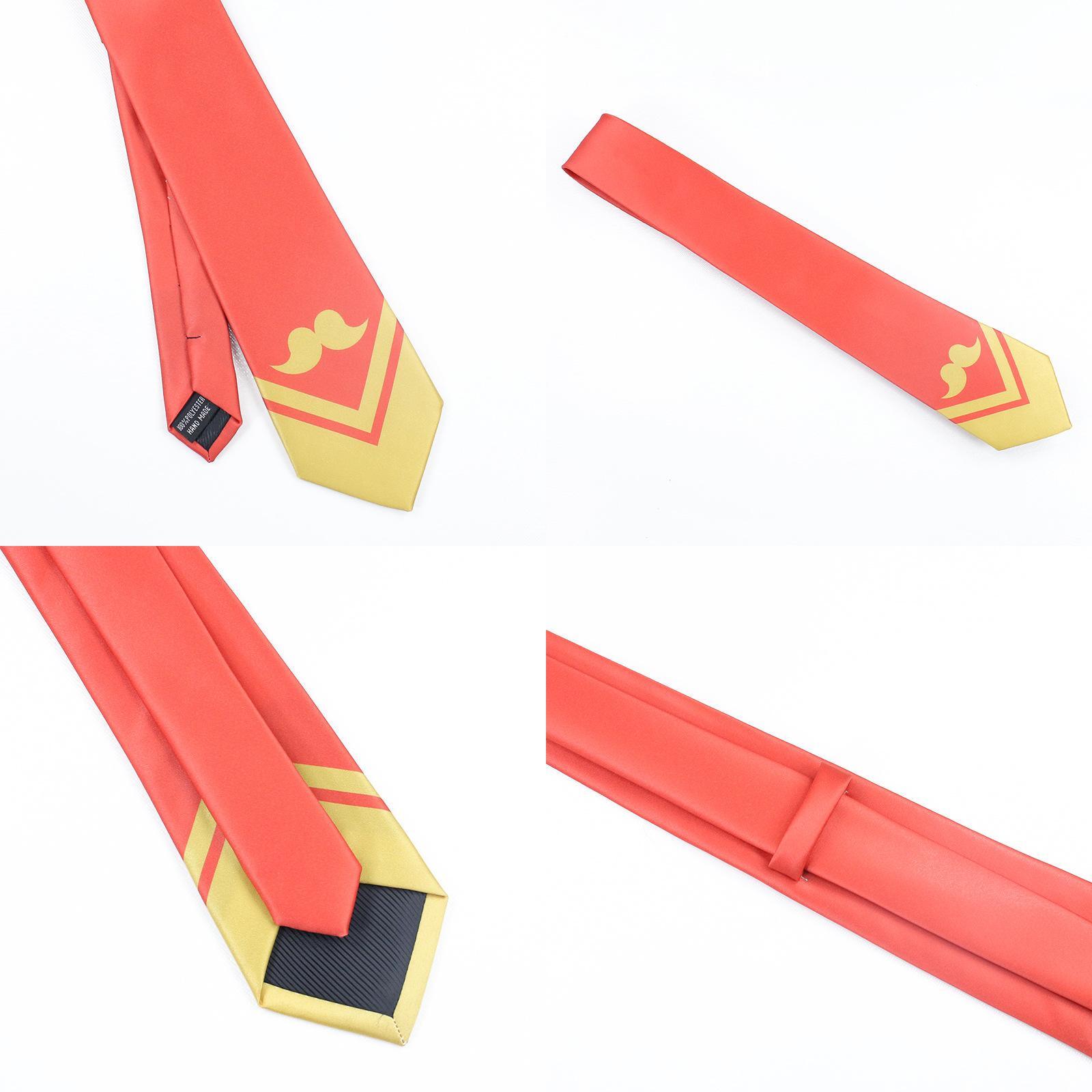 Male And Female Unisex Anime Character Necktie Vtuber Ame Tie For ...