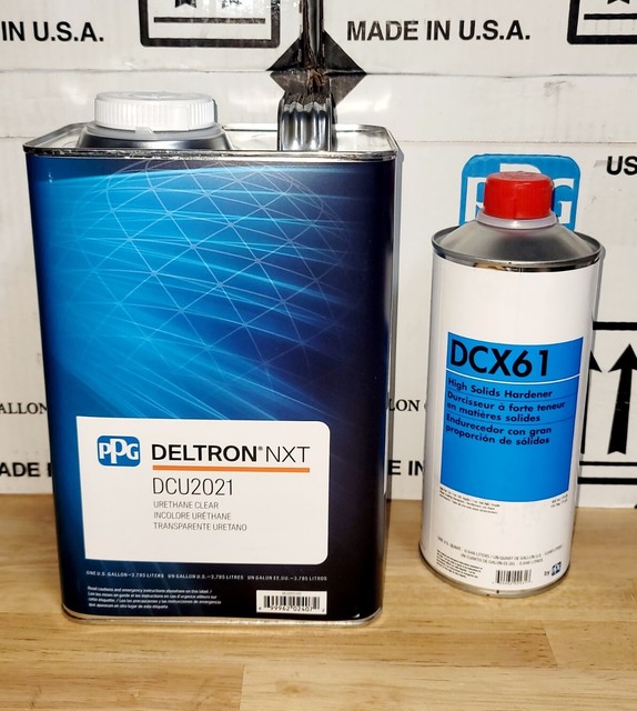 PPG Clear Deltron 1 Gallon Dcu2021 Hardener 2 Qtdcx61 for sale online ...
