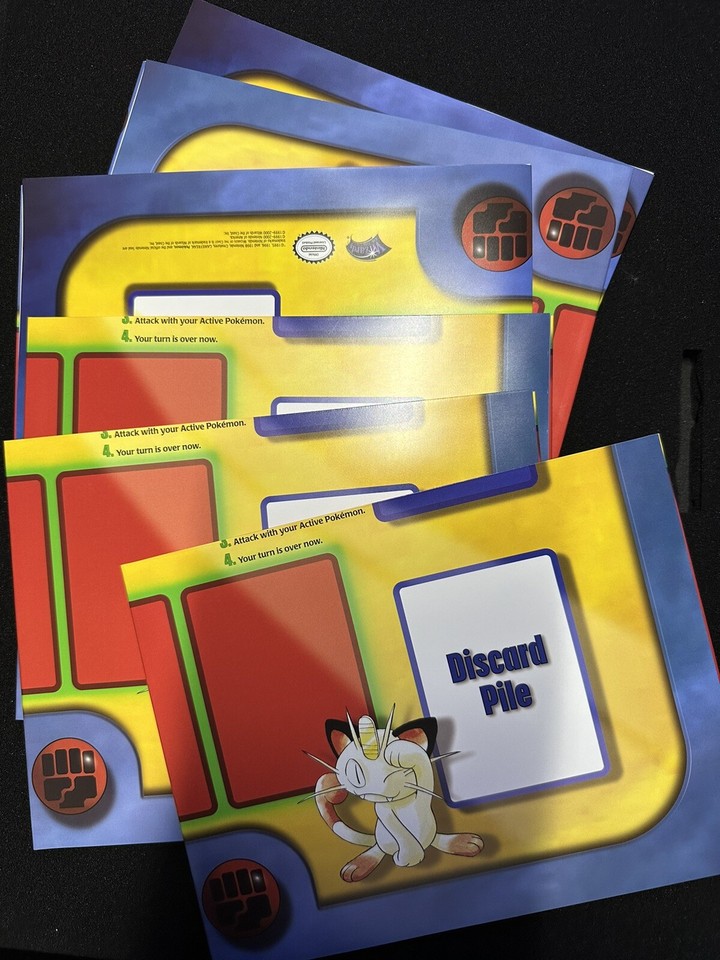 Pokémon WOTC Wizards of the Coast Pokemon Trading Card Game Playmat New ...