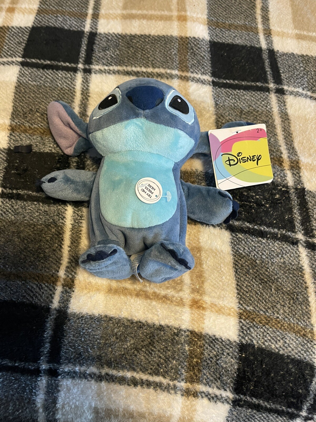 Stitch Disney Animated Electronic Walking Talking Toy From Lilo ...